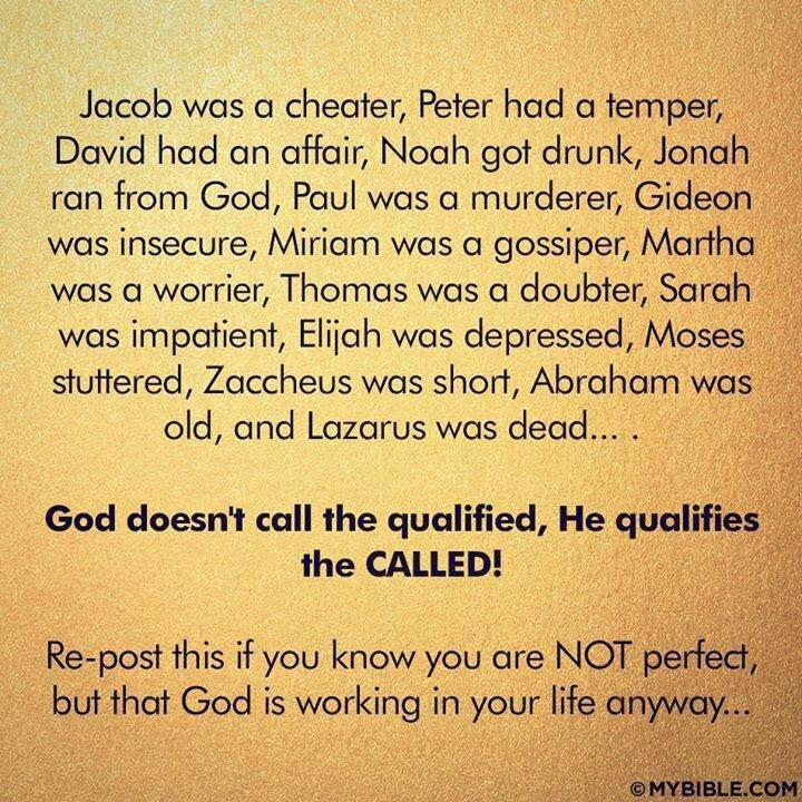 God Loves Imperfection - Seeds of Scripture