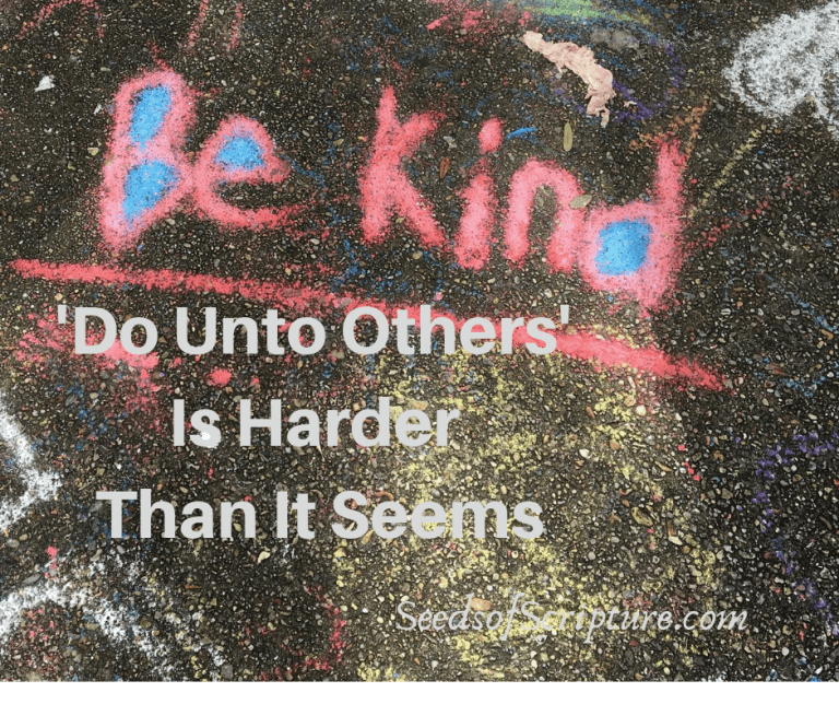 Do Unto Others – Jesus’ Final 24 Hours - Seeds of Scripture