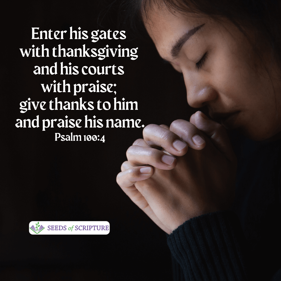 Worship Jesus: Pour Out Heartfelt Gratitude - Seeds of Scripture